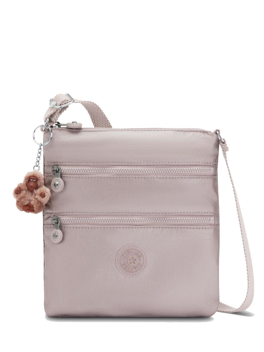 Kipling Keiko Geanta De Umar Verticala Alun Metalic - Cumpără La ...