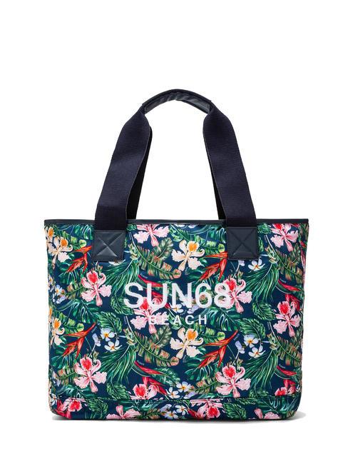 Sun68 Logo Beach Geanta De Plaja Din Panza Bleumarin/Fucsia - Cumpără ...