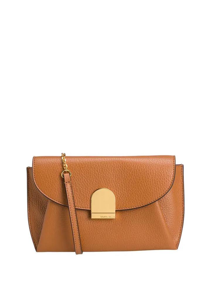 Coccinelle Blossom Geanta De Umar, Din Piele Caramel - Cumpără La ...