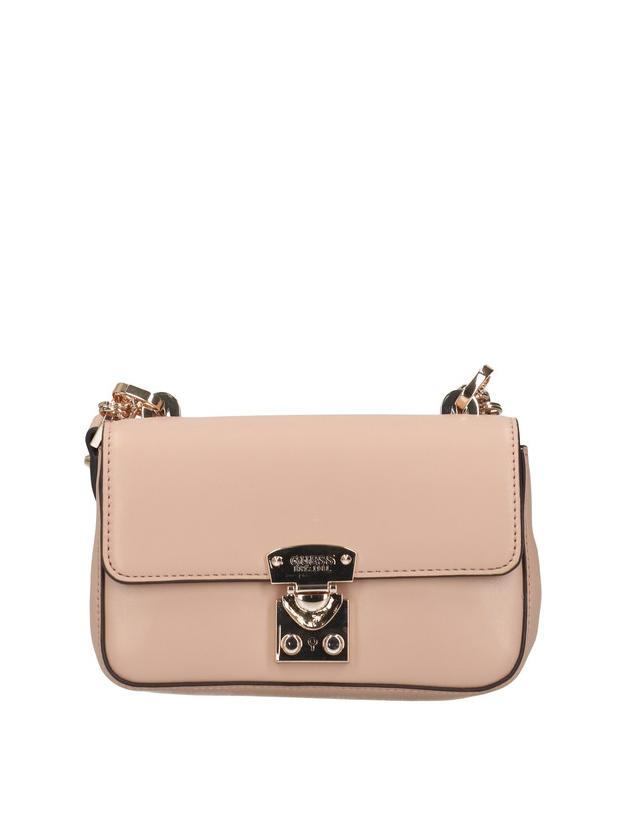 Guess Eliette Mini Micro Geantă De Umăr / Crossbody Bej Deschis ...