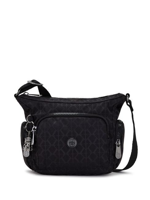 Kipling Gabbie Mini Geantă De Umăr Mică Semnătură Negru Qvc - Cumpără ...