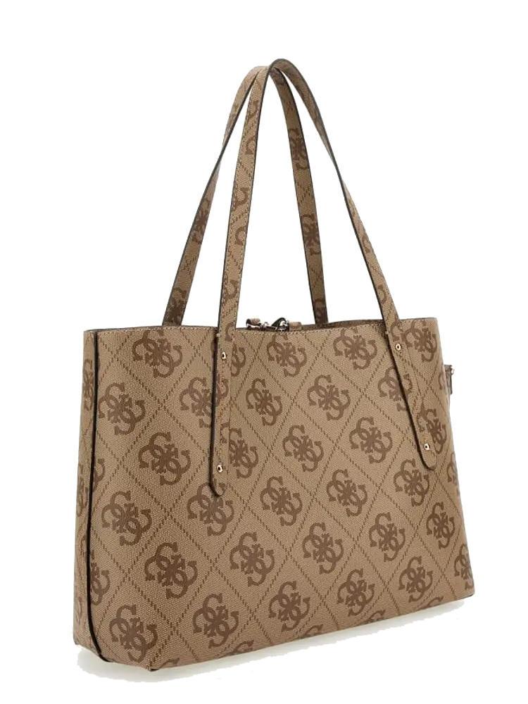 Guess Eco Brenton 4G Logo Geanta De Cumparaturi Pe Umar Logo Lapte ...